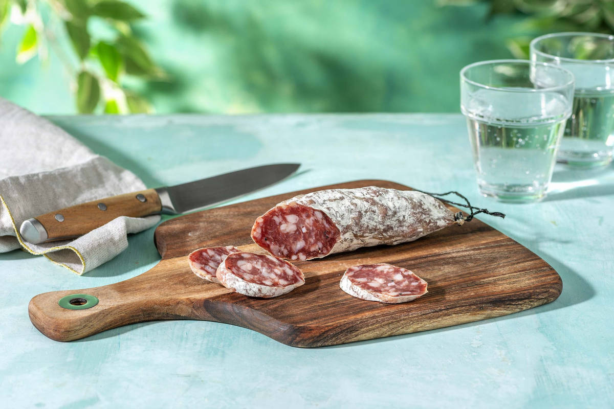 Brandt & Levie - Droge worst met knoflook en nootmuskaat Recept ...