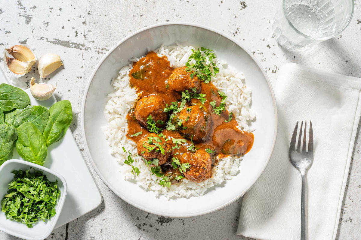 Beef Meatball Rogan Josh Recipe | HelloFresh