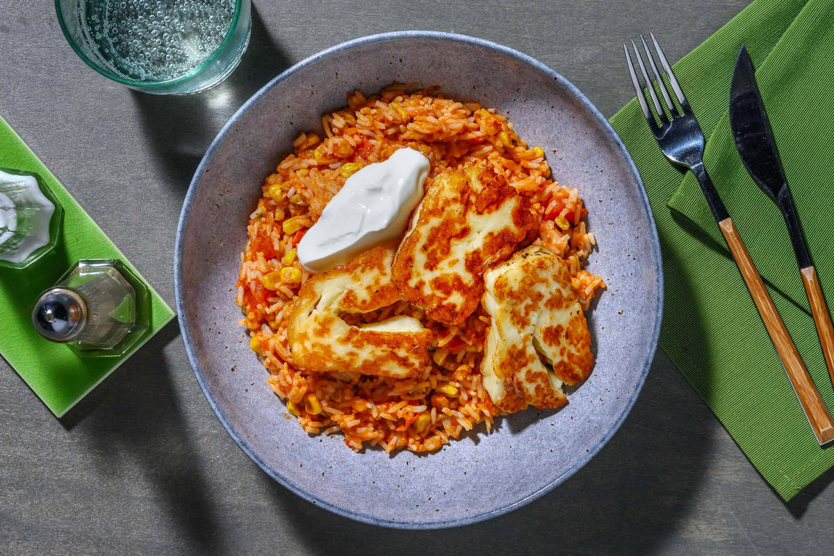 Lime Glazed Halloumi Recipe | HelloFresh