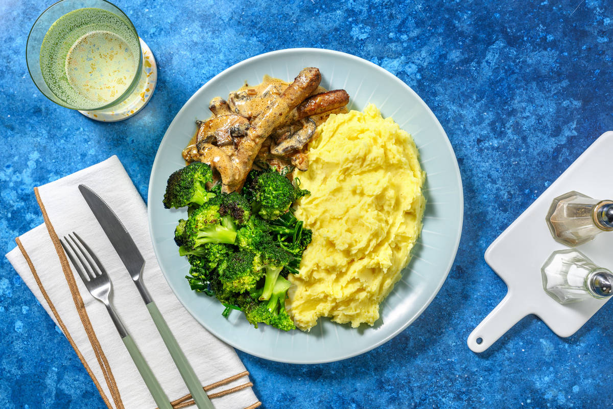 Bio-Schweinefilet mit Kartoffelpüree, Rezept | HelloFresh