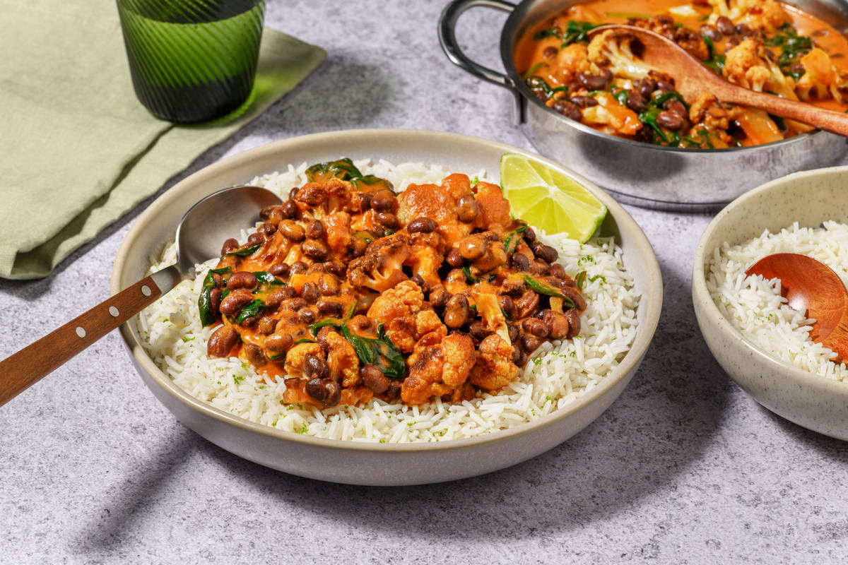 Warming Prawn, Ginger, Cauliflower and Coconut Bowl Recipe | HelloFresh