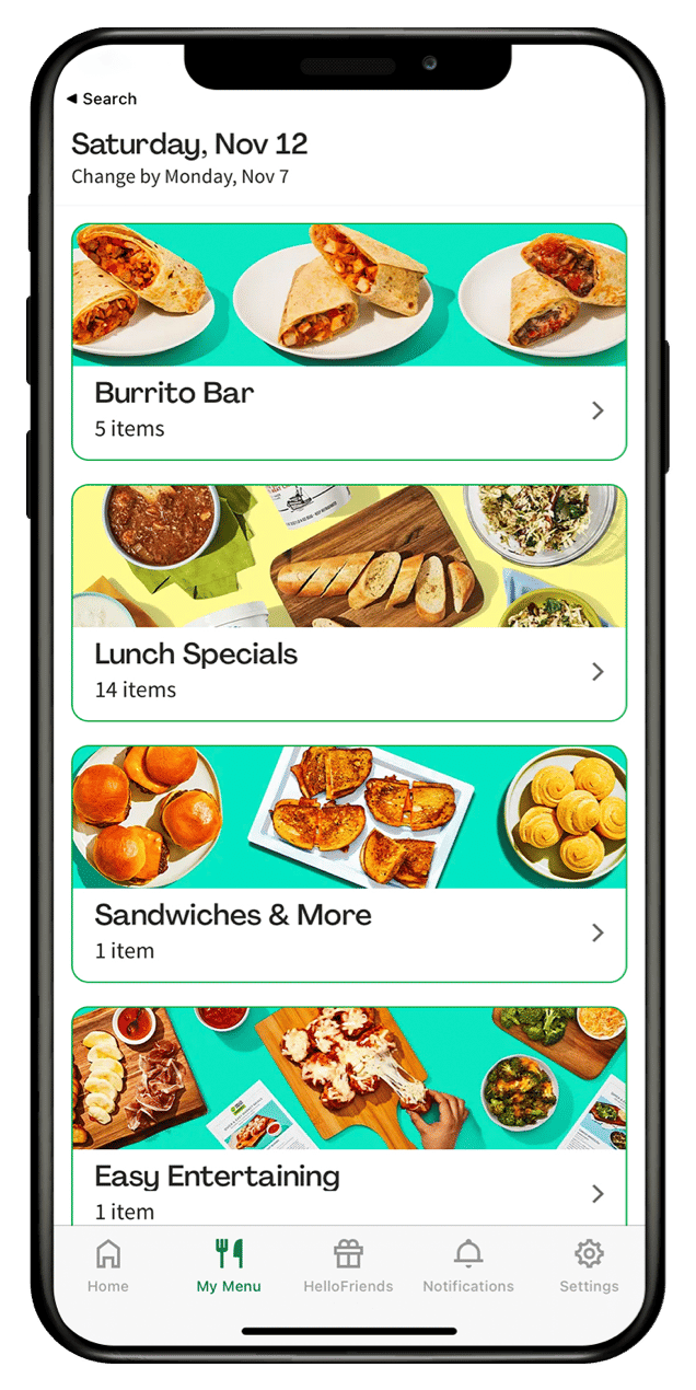 HelloFresh App: An Appetizing Way to Order Food Online