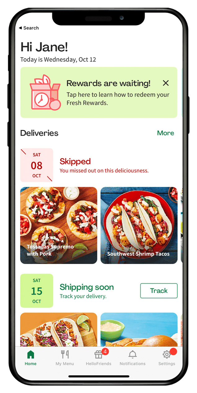HelloFresh App: An Appetizing Way to Order Food Online