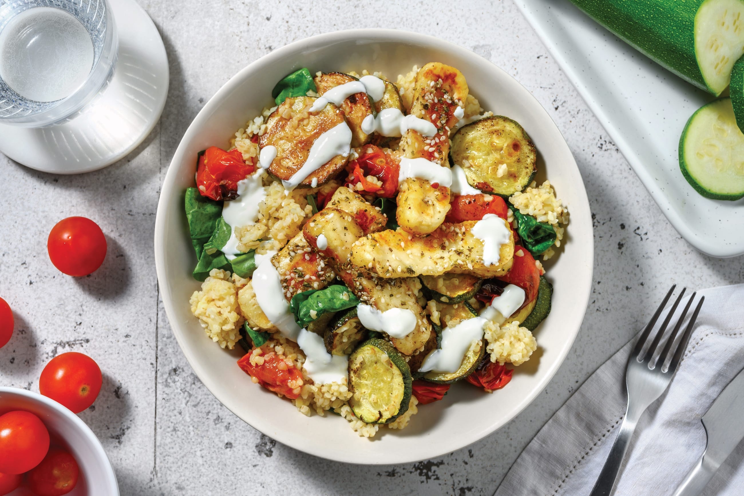 Double Oregano Haloumi Recipe | HelloFresh