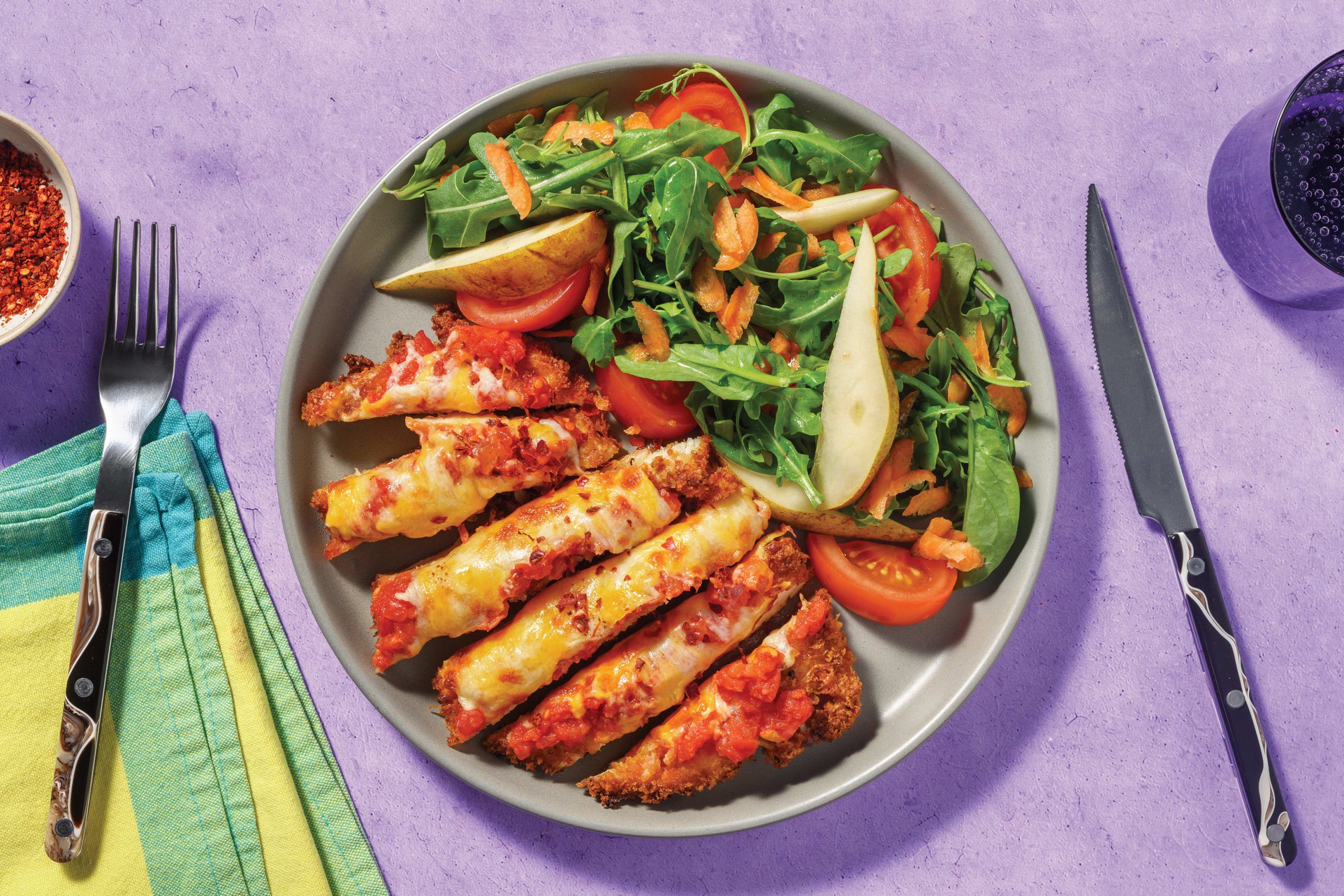 Classic Herb & Cheese Pork Parmigiana Recipe | HelloFresh