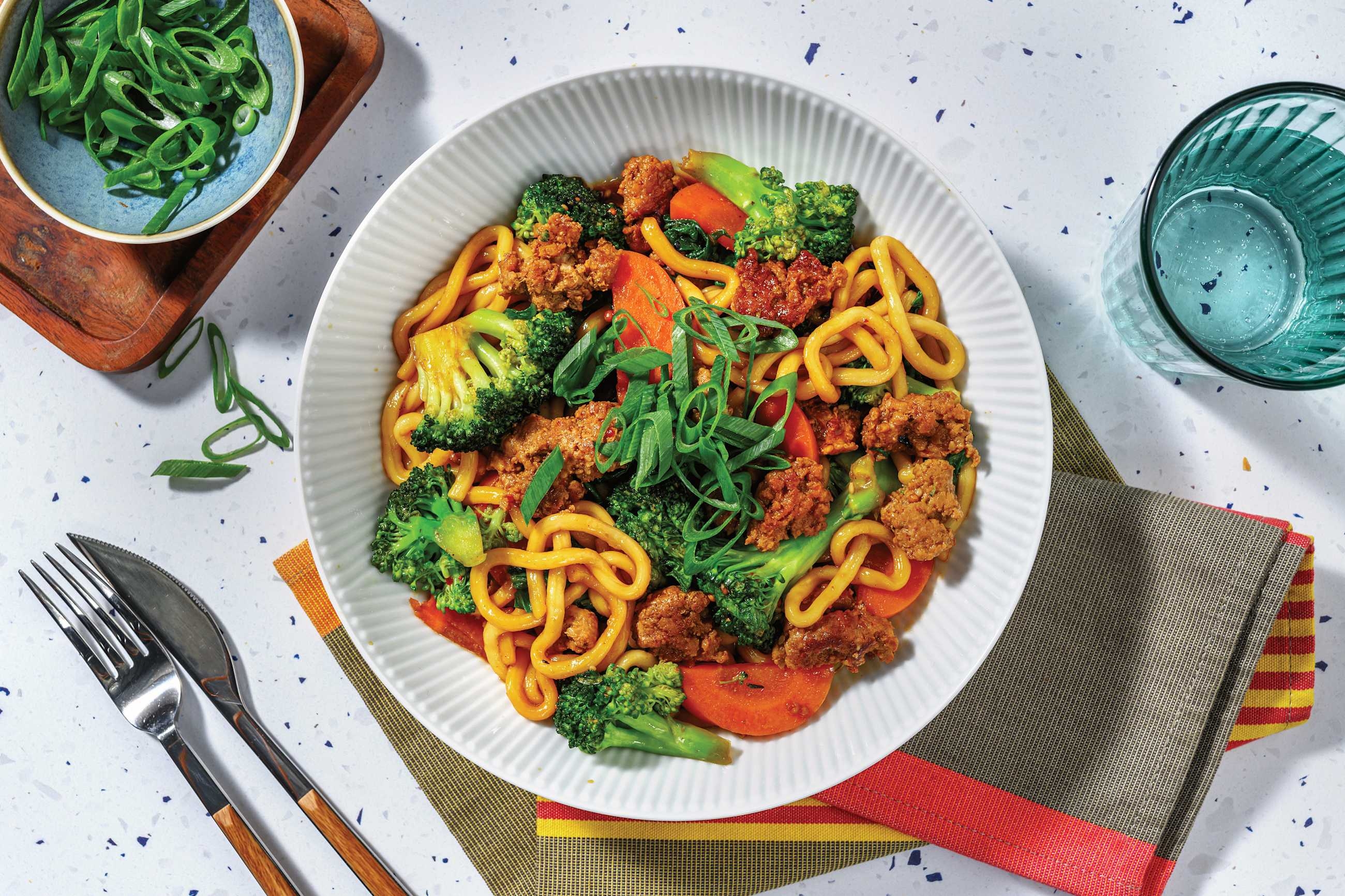 Char Siu Beef & Udon Noodle Stir-Fry Recipe | HelloFresh