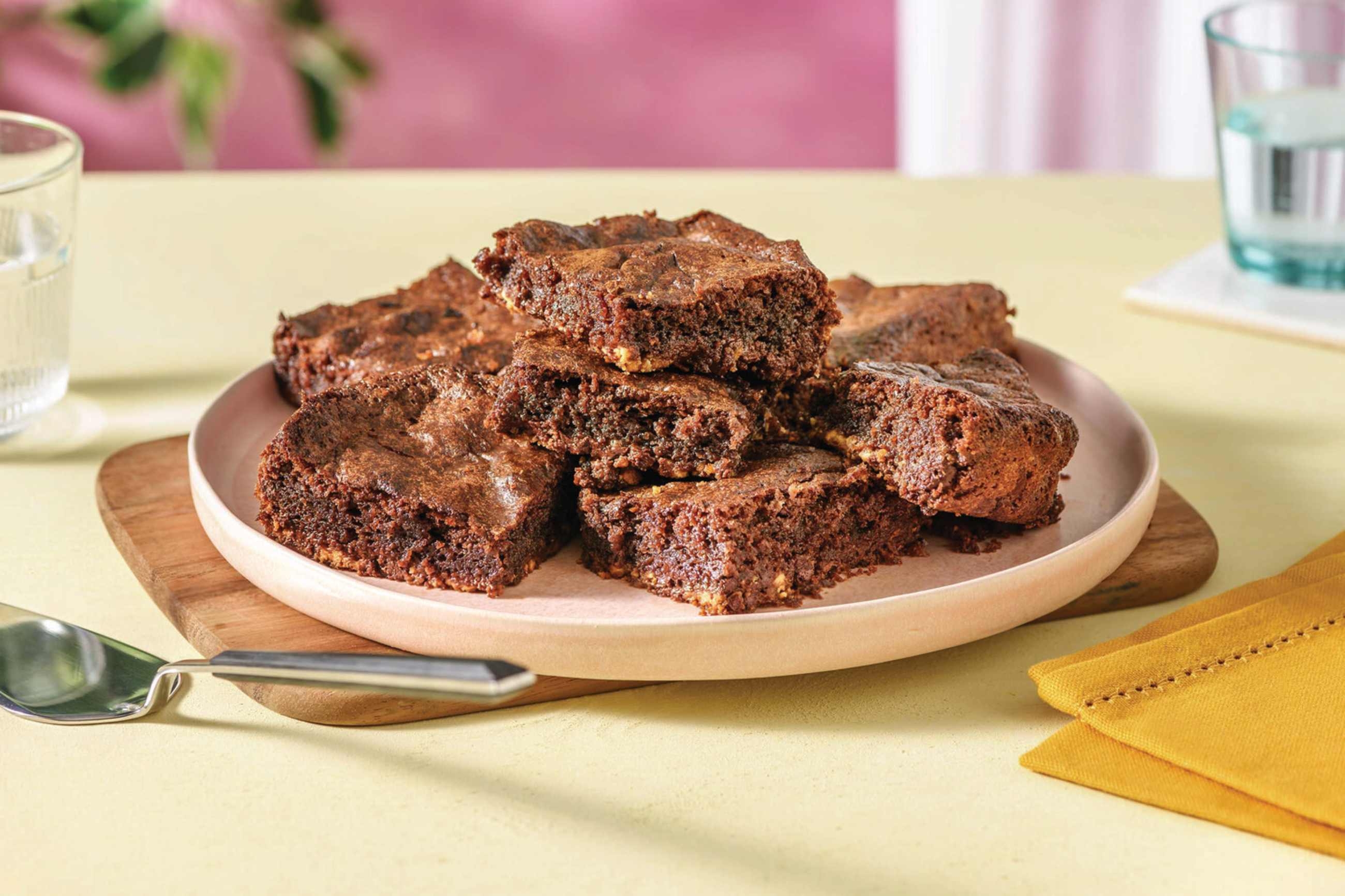 Double Choc Brownies Recipe | HelloFresh
