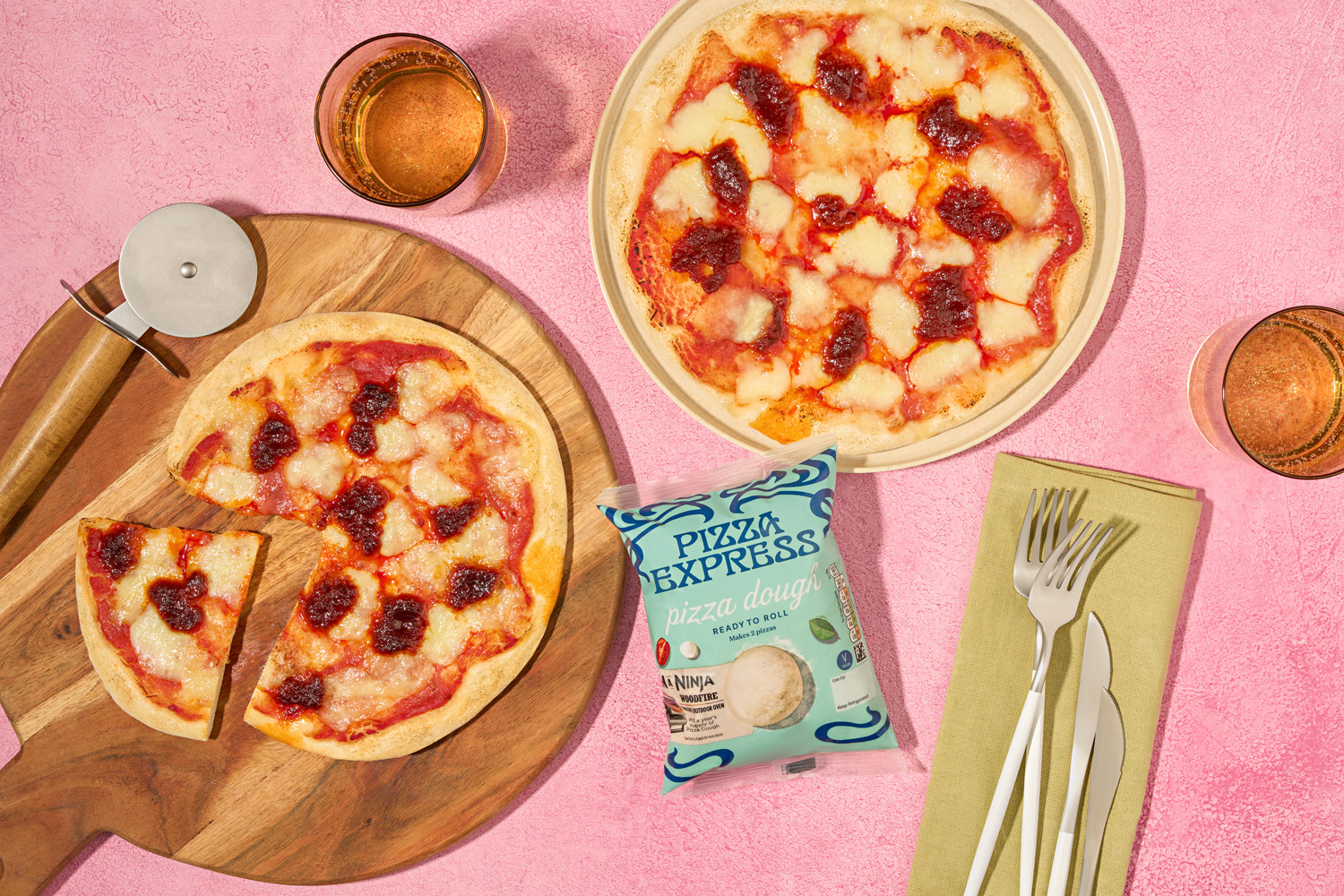 Veggie 'Nduja Pizzas Bundle | Pizza Express Dough | Makes 2 Recipe ...