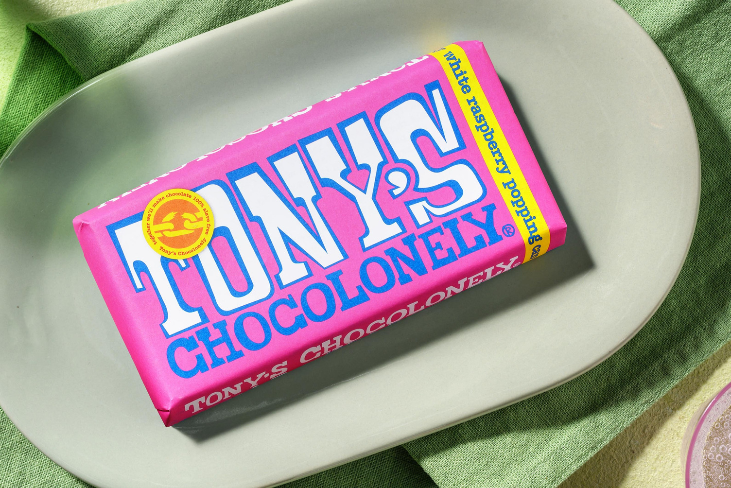 Tony's Chocolonely White Raspberry Popping Candy Recipe | HelloFresh