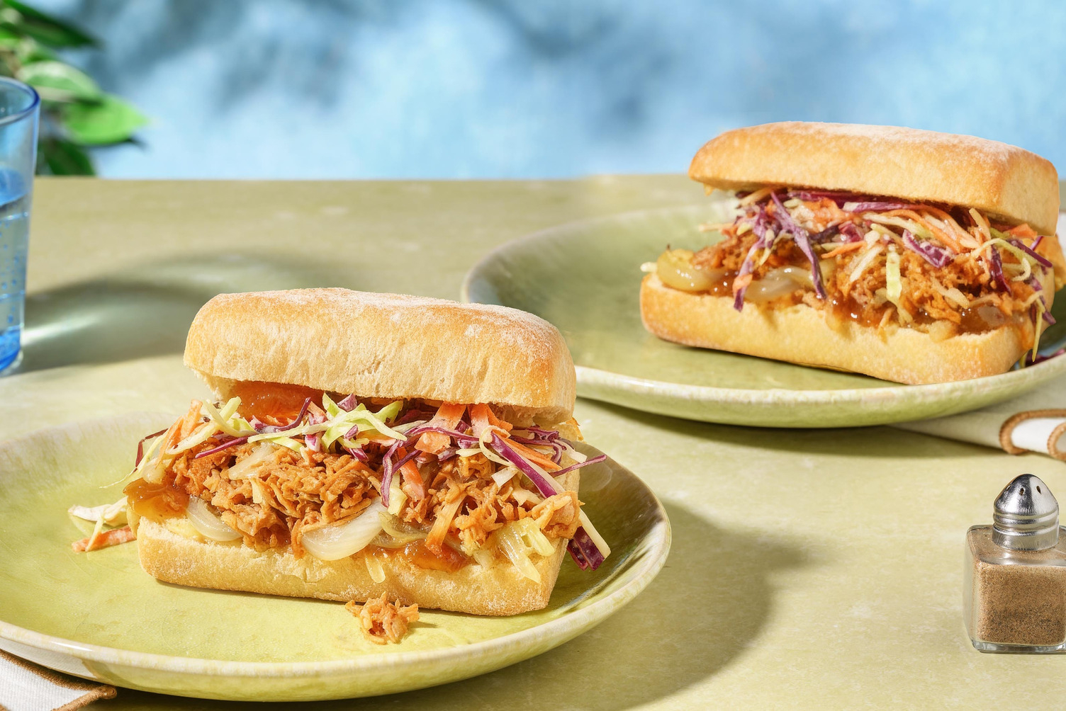 pulled pork ciabatta