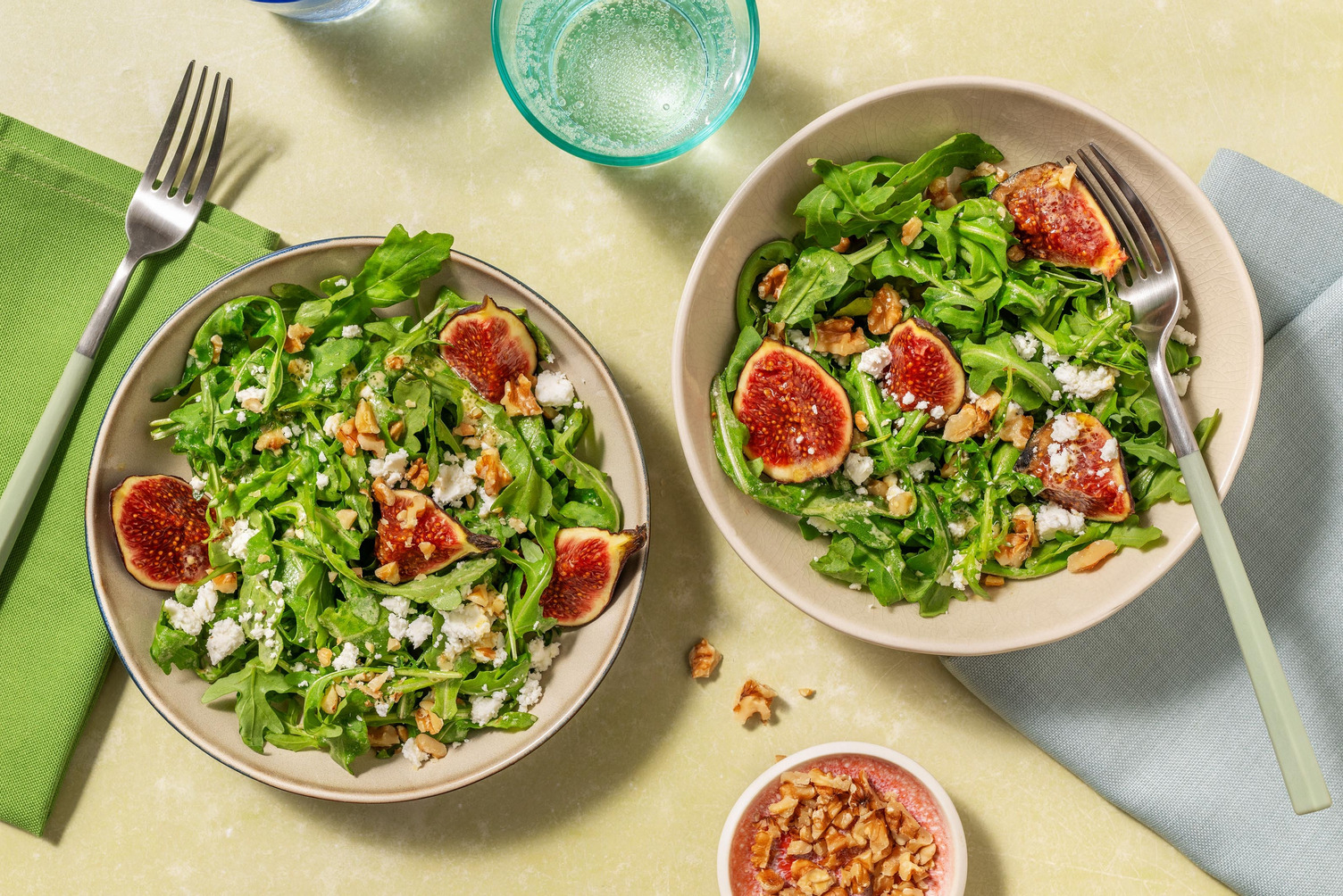 Speedy Goat's Cheese, Fig and Walnut Salad Recipe | HelloFresh