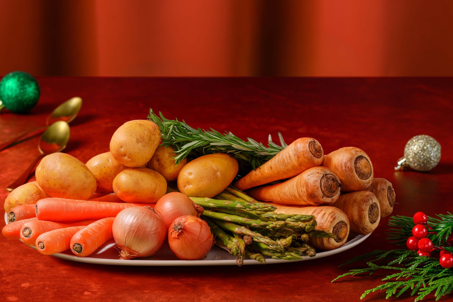 Festive Vegetable and Herb Bundle Recipe | HelloFresh