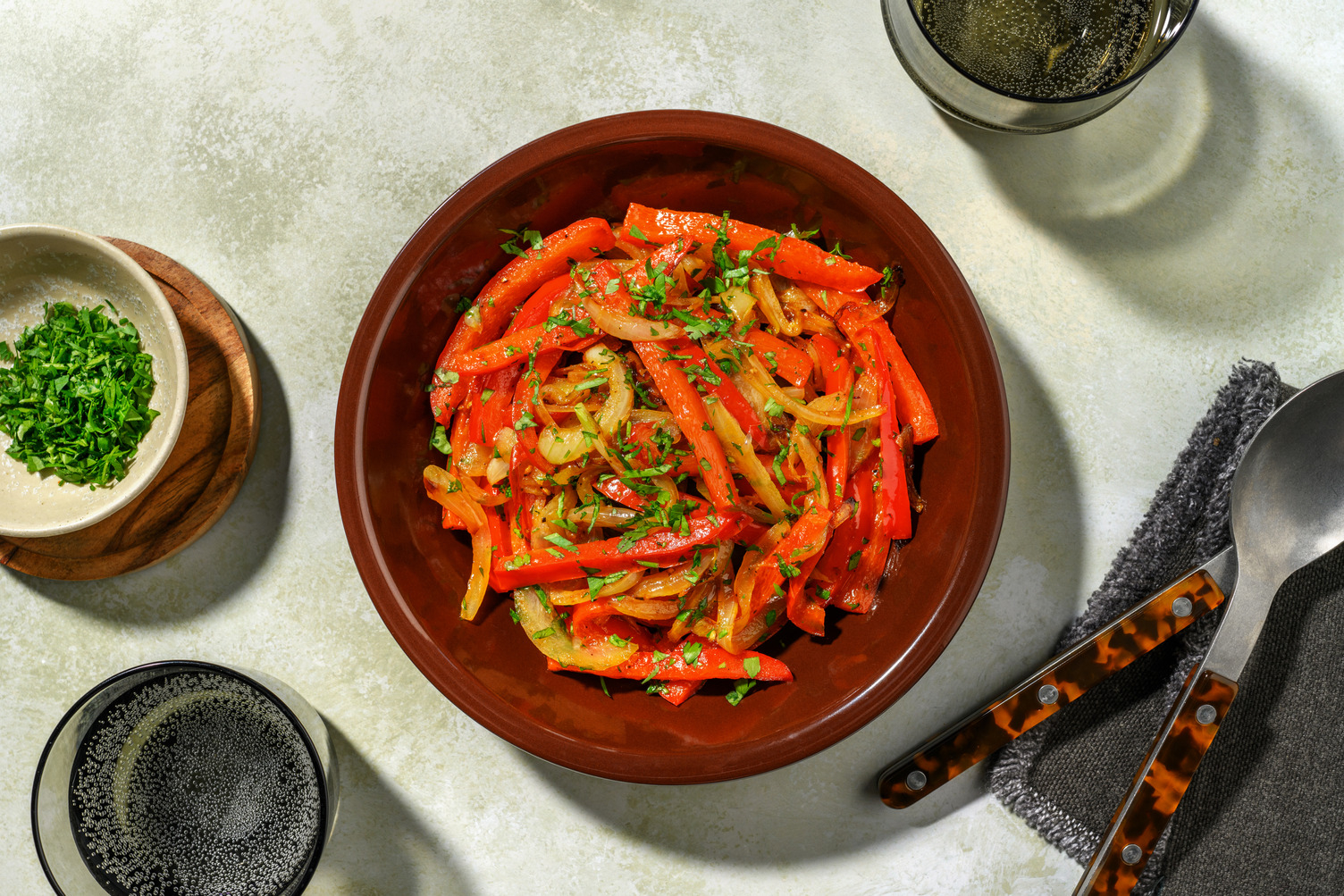 Charred Zingy Capsicum Recipe | HelloFresh