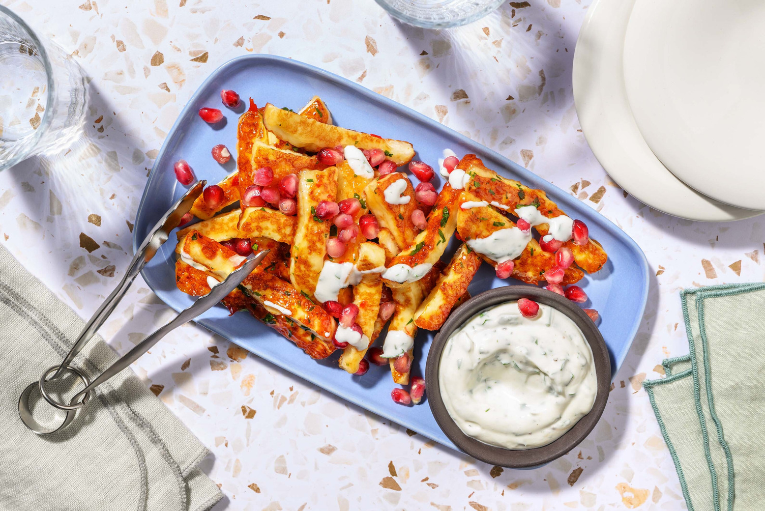 Cypriot Style Sweet Chilli Glazed Halloumi Recipe | HelloFresh