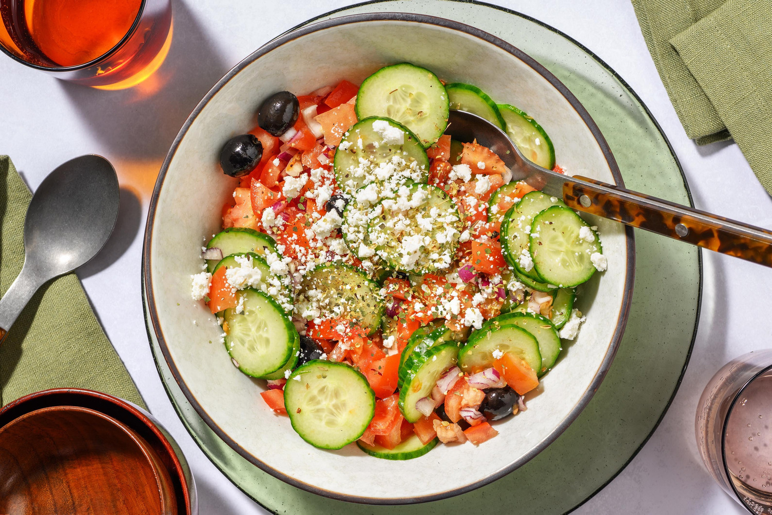 Greek Style Salad Bundle | Side Dish Recipe | HelloFresh