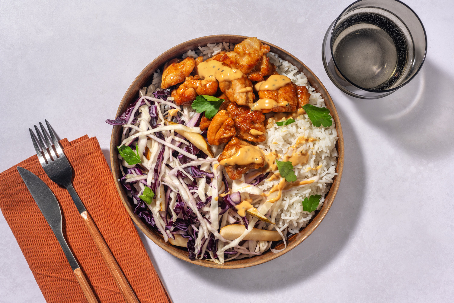 Double Sweet 'n Sticky Crispy Chicken & Rice Recipe | HelloFresh