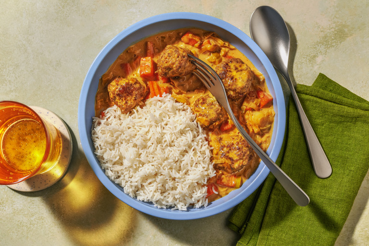 Southeast Asian Pork Meatball Curry Recipe | HelloFresh