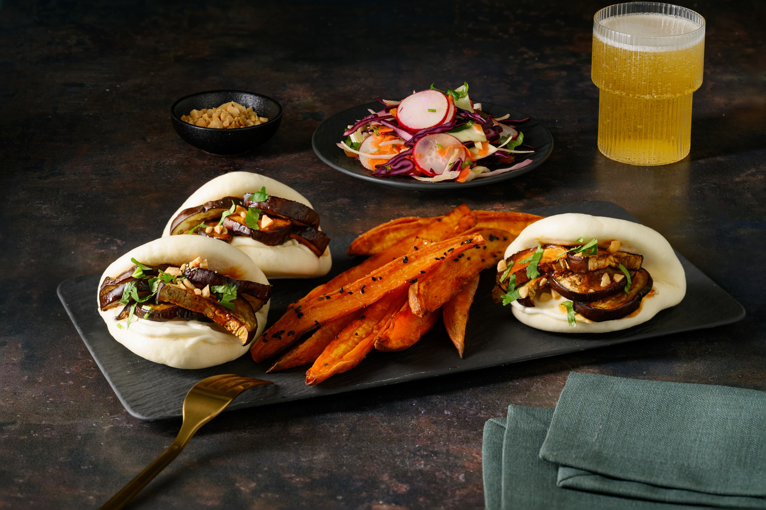 Miso-Maple Aubergine Bao Recipe | HelloFresh