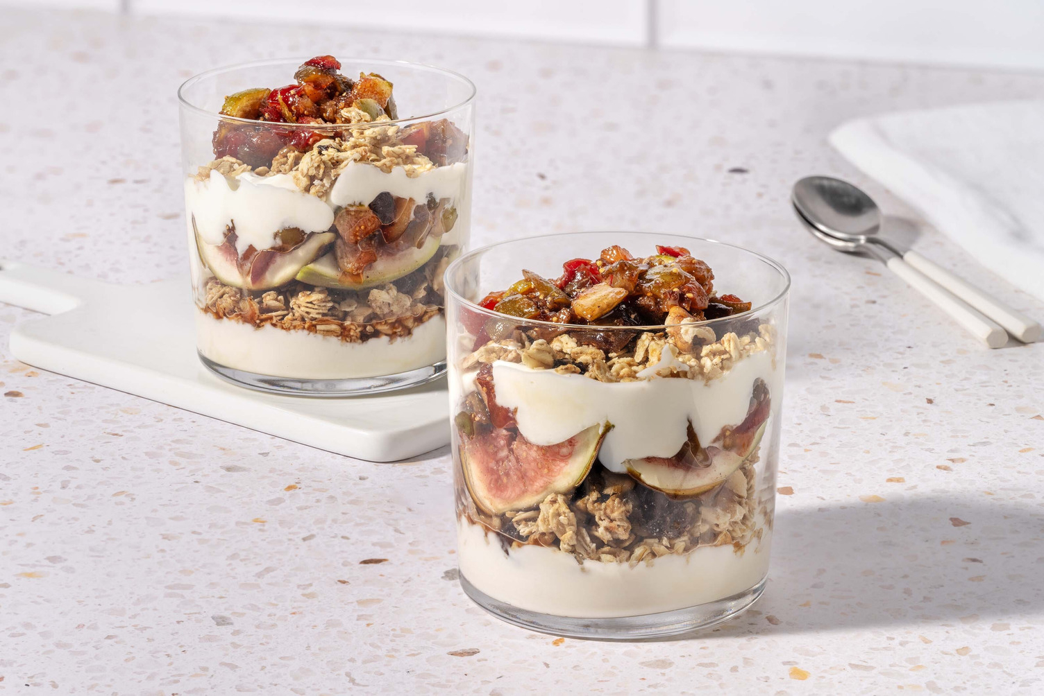 Sweet and Spiced Fig and Prune Parfait Recipe | HelloFresh