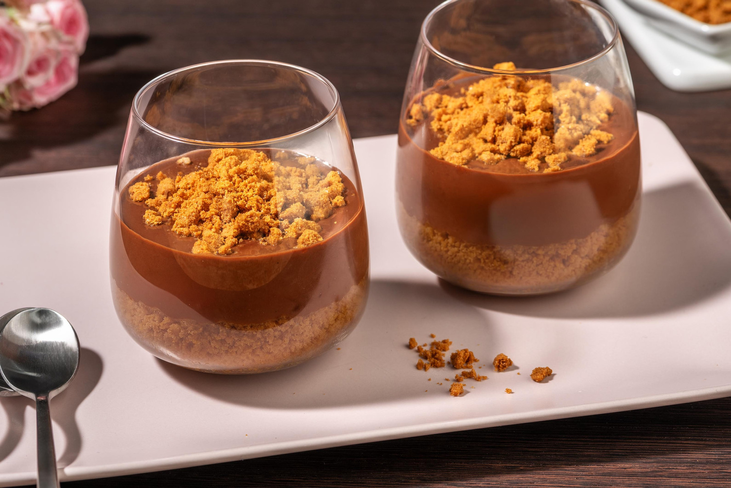Tony's Salted Caramel Chocolate Pots Recipe | HelloFresh