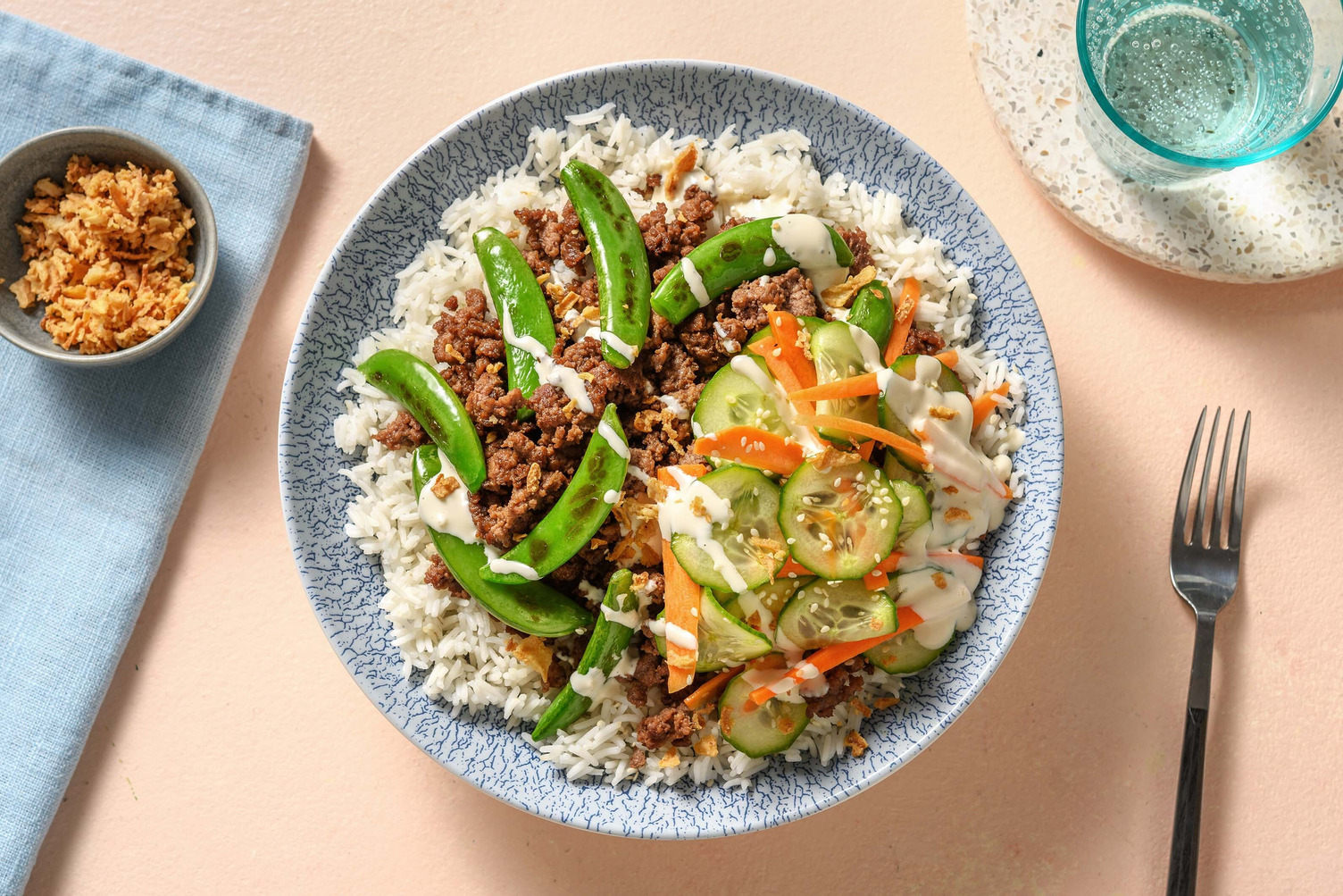 Sticky Ginger Beef and Rice Bowls Recipe | HelloFresh