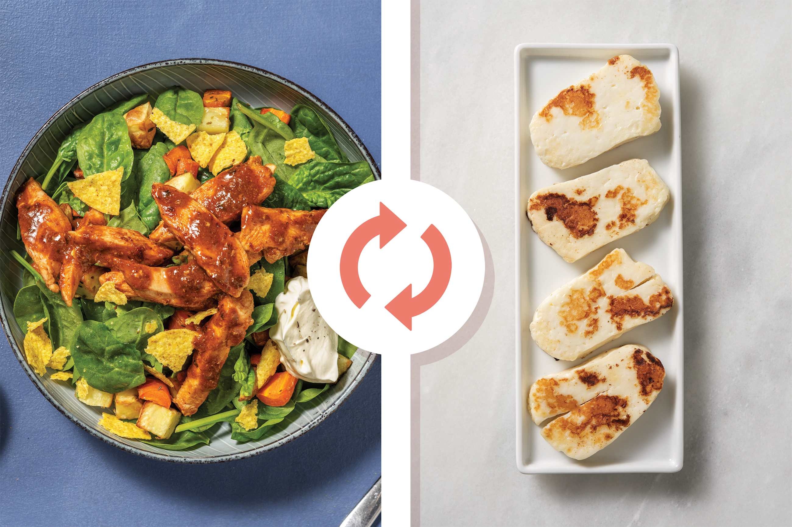 Chipotle Glazed Haloumi Recipe | HelloFresh