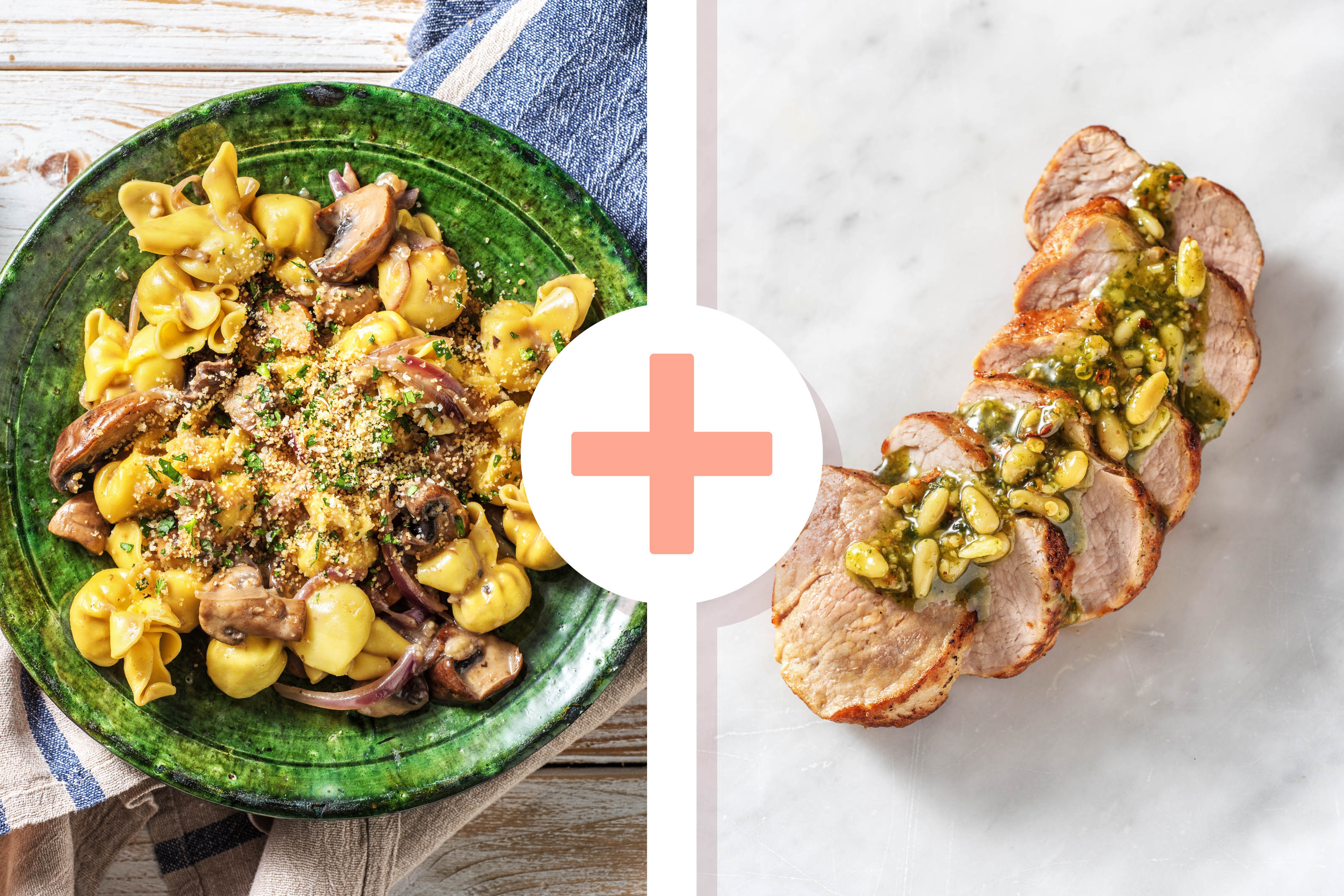 Fiorelli-Pasta mit extra Schweinefilet-thermomix Rezept | HelloFresh