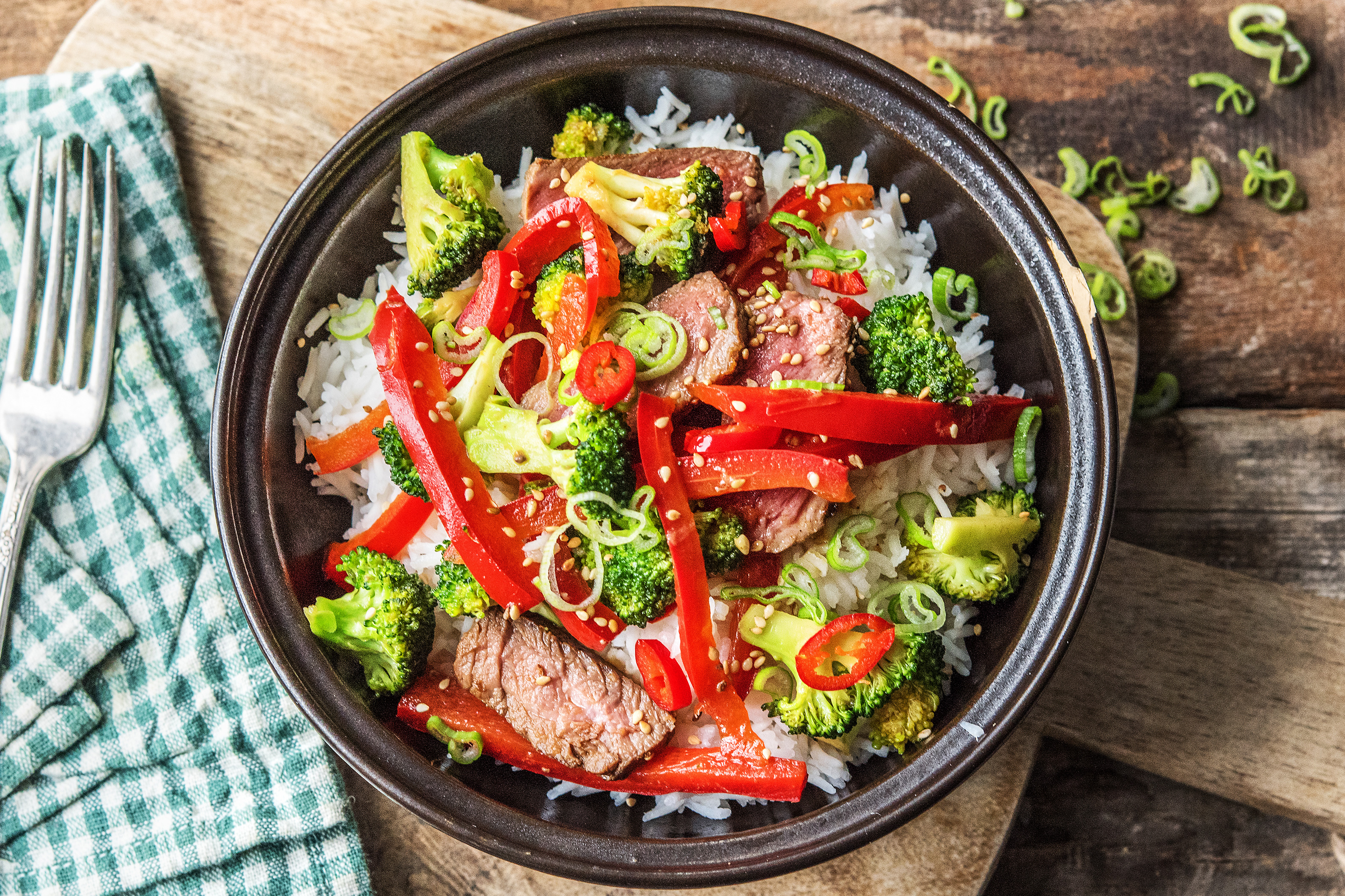 Warm Teriyaki Beef with Broccoli Recipe | HelloFresh