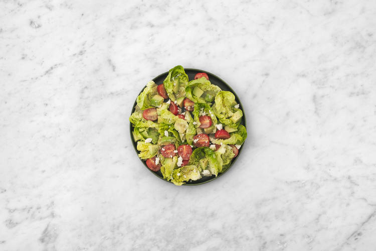 Greek Style Cheese & Tomato Speedy Side Salad Recipe | HelloFresh