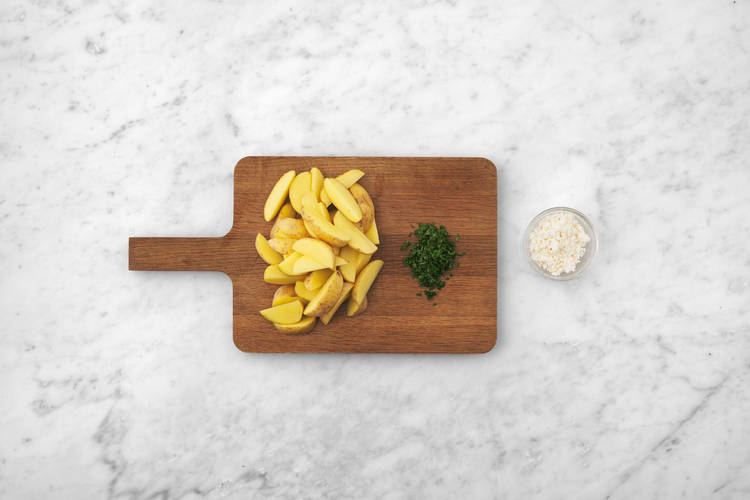 Greek Cheese Fries | HelloFresh