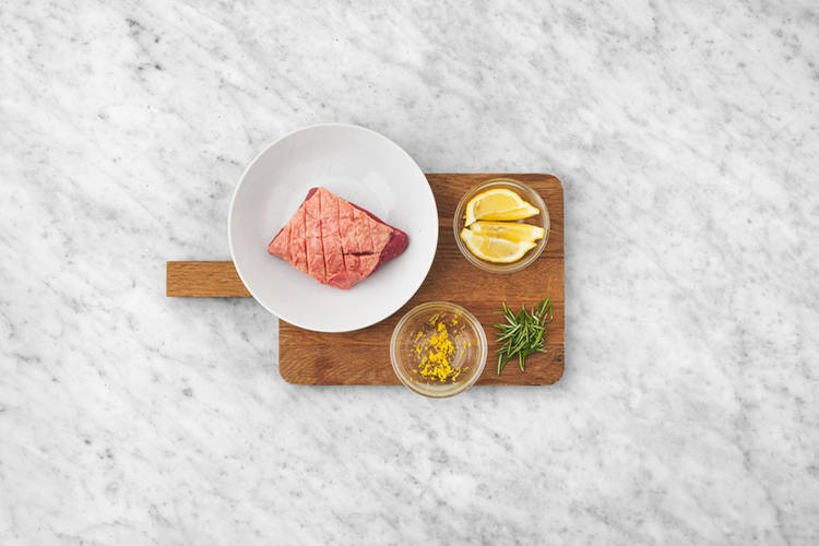 Zesty Greek-Style Marinade Kit Recipe | HelloFresh