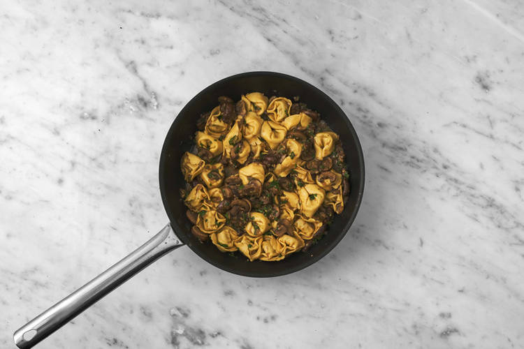 Easy Tortelloni aux champis & huile saveur truffe Recette | HelloFresh