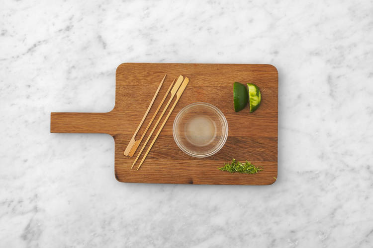 Bestselling Chicken Peanut Satay Style Skewers Recipe | HelloFresh