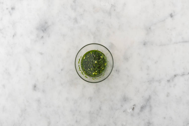 Oven-Baked Chicken and Pesto Drizzle Recipe | HelloFresh