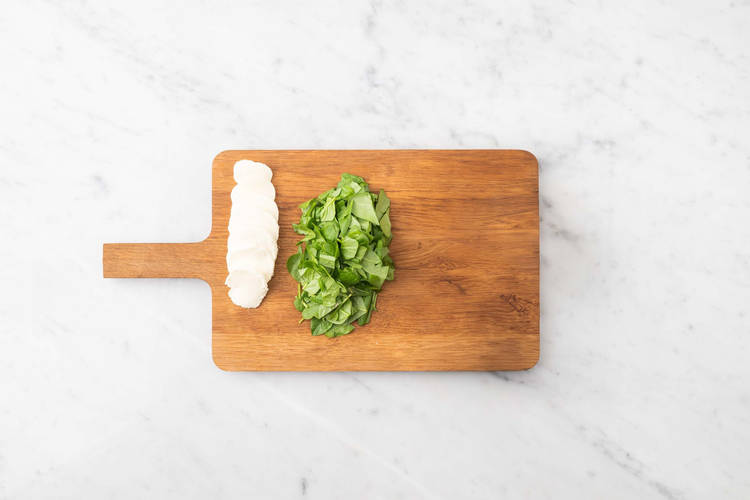 Crispy Ciabatta mit Mozzarella und Bio-Feta Rezept | HelloFresh