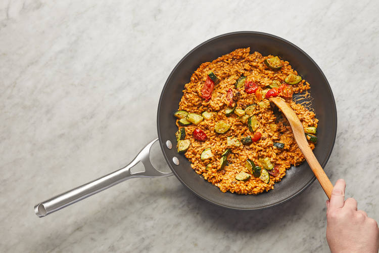 Sun-Dried Tomato Risotto with Lamb Chops Recipe | HelloFresh